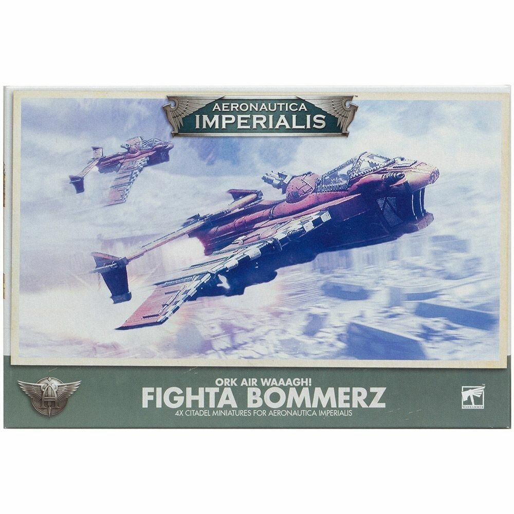 Набор миниатюр Aeronautica Imperialis: Ork Air WAAAGH! Fighta Bommerz