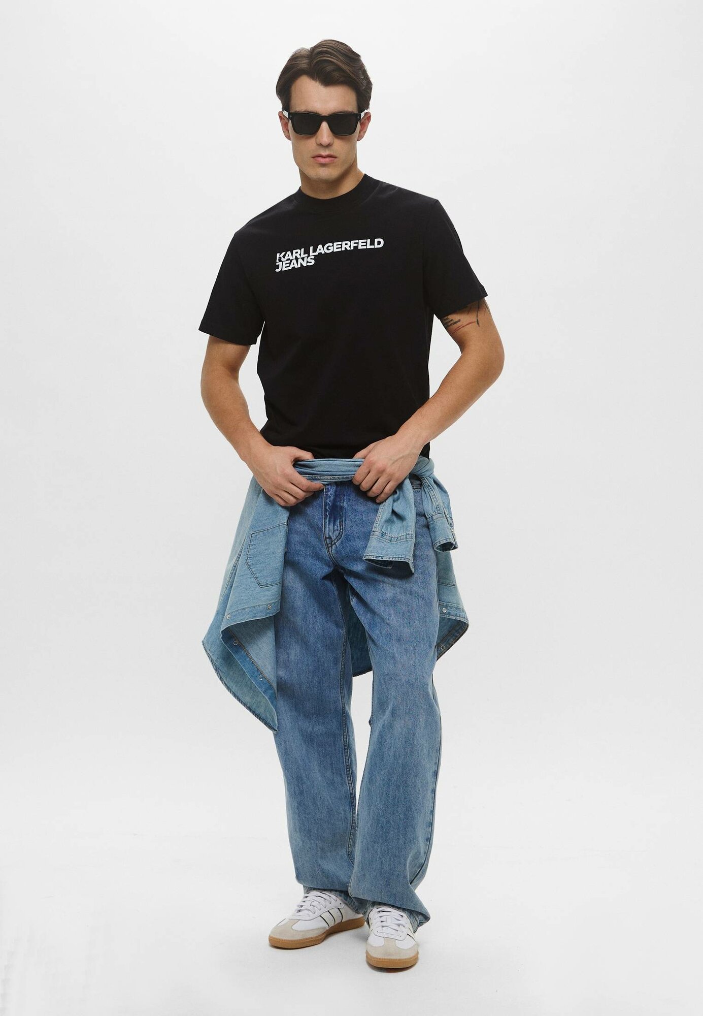 Футболка KARL LAGERFELD JEANS, 1 шт., размер L, черный — фото 1