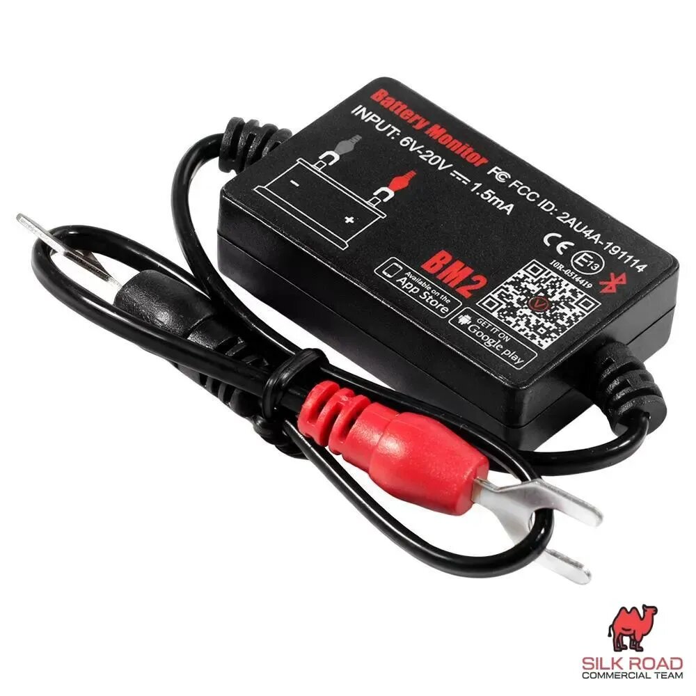 Блютуз монитор аккумулятора BM2 для авто 12V для контроля состояния аккумулятора