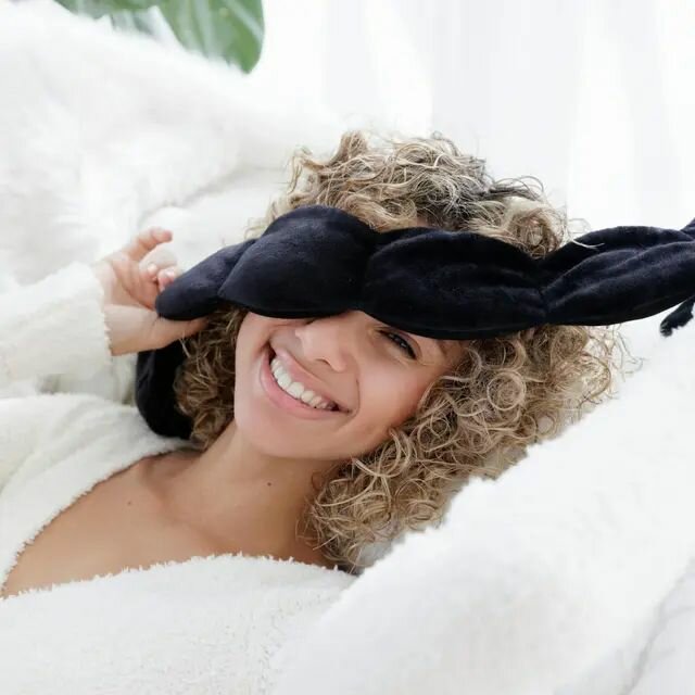 NodPod Маска для сна с утяжелением Sleep Mask - Black