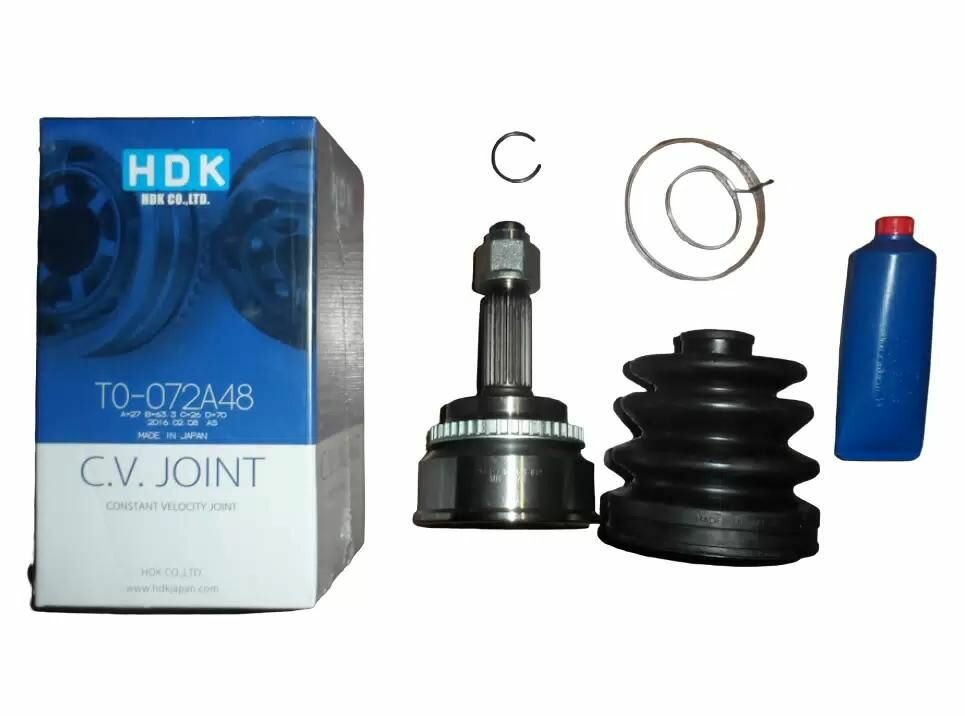 ШРУС наружный HDK SU-017A43 ABS 43z Suzuki Swift 00->, Wagon R+ 98->