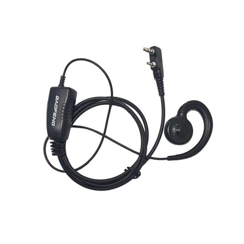 Гарнитура для рации Baofeng BF-106 черная, 1PC