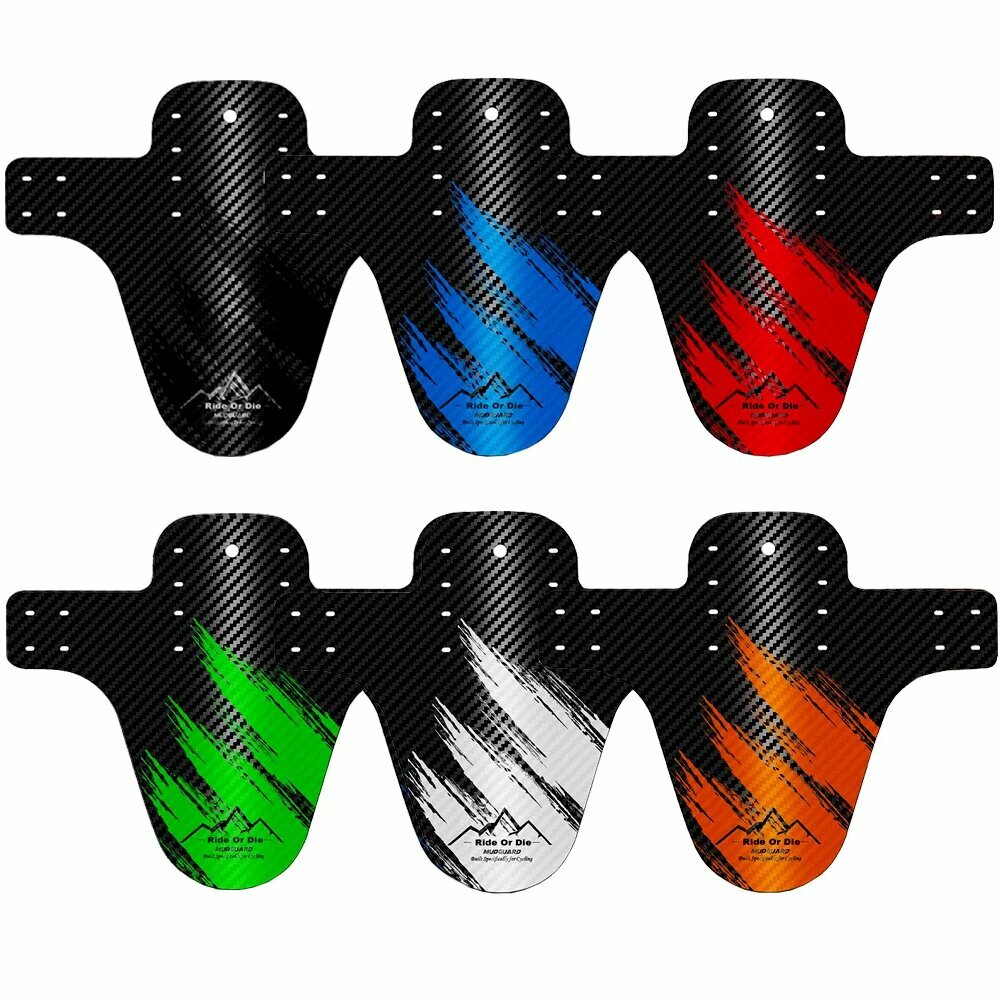 Велосипедное крыло карбон MTB Черный, ZGL-Black 1PC — фото 1