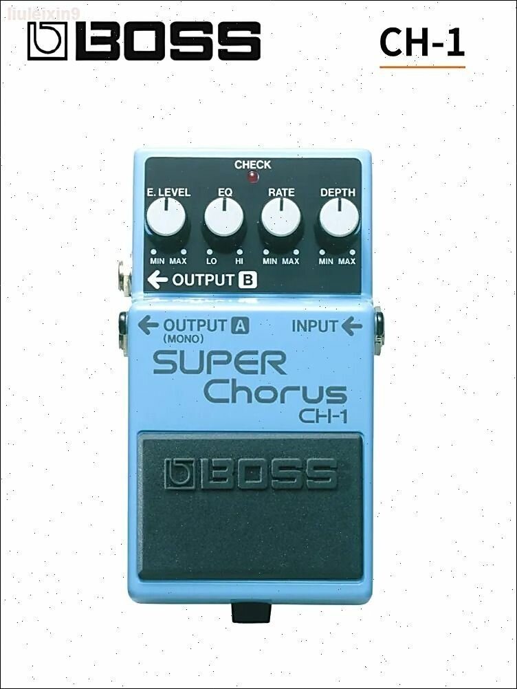 Эксклюзивная педаль эффектов BOSS CH1 Super Stereo Chorus для гитары и баса с расширенным функционалом