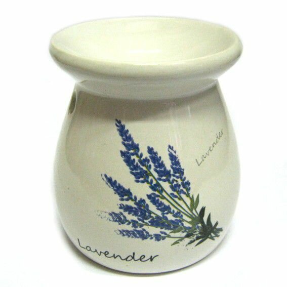 Аромалампа лаванда N469 (керамика, 10,5 см.), 1 шт.
