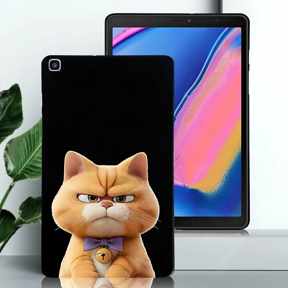 Чехол для Samsung Galaxy Tab A 8.0 SM-T290/T295, Мягкий силиконовый из ТПУ, противоударный чехол