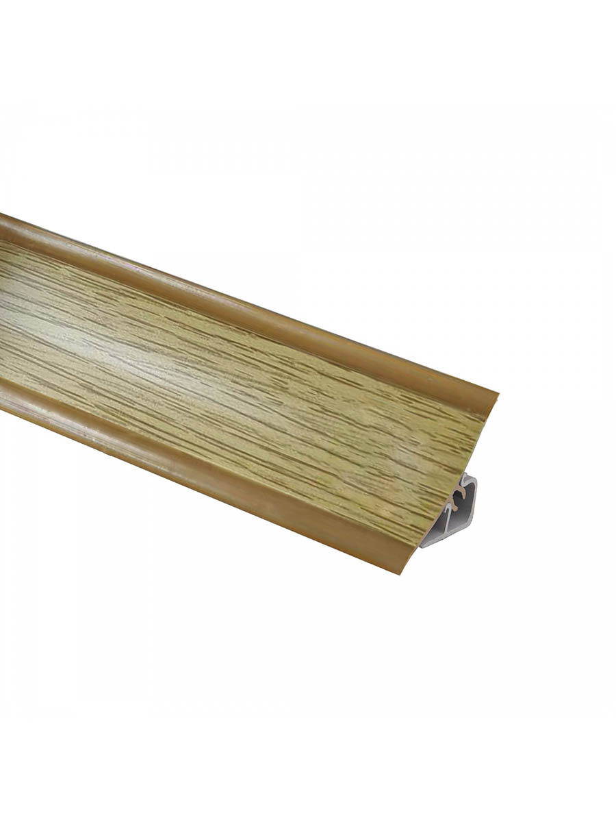 Плинтус к столешнице ПВХ (10) дуб светлый, длина 1,5 метра (комплект112)