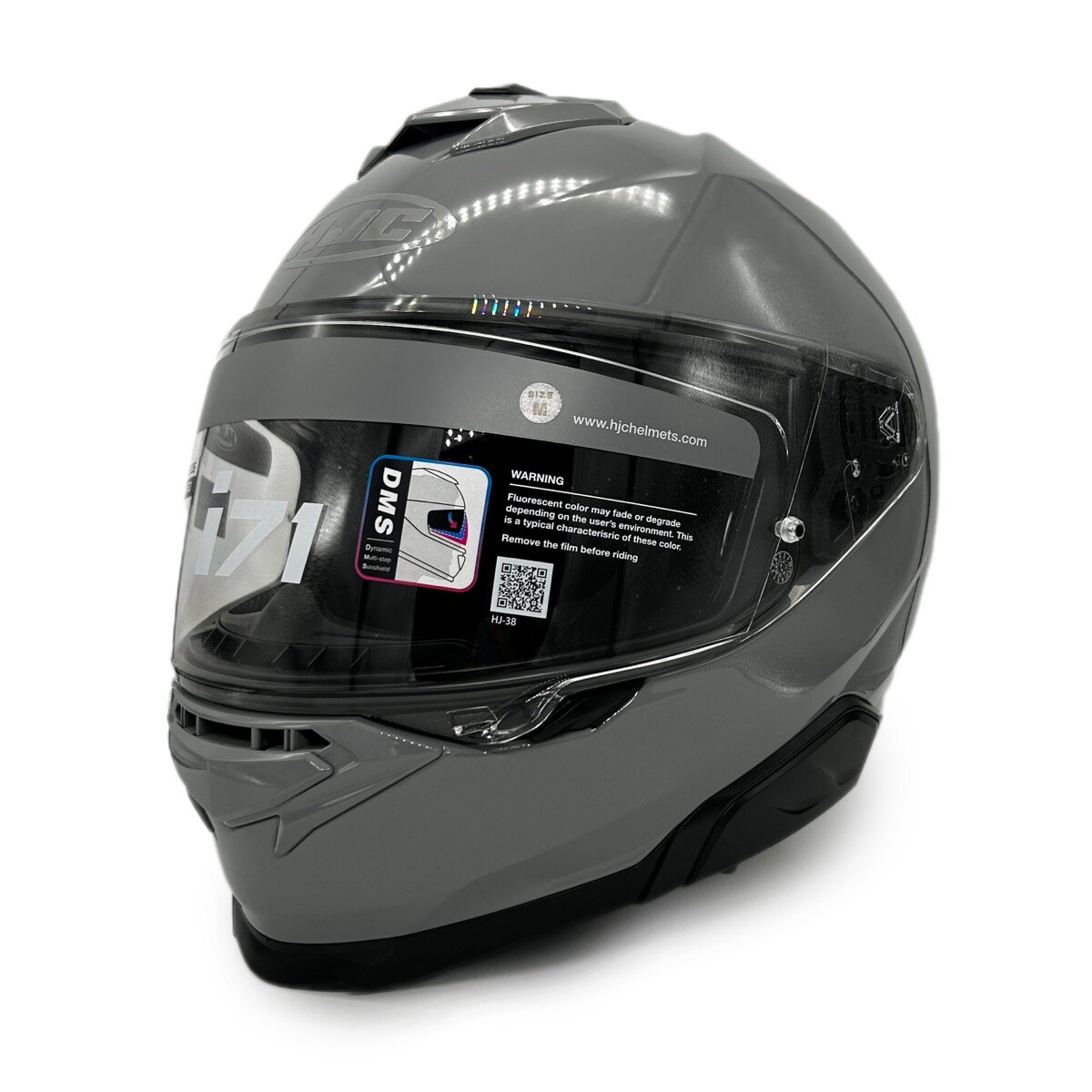 Мотошлем HJC I-71 N GRAY. M. Серый