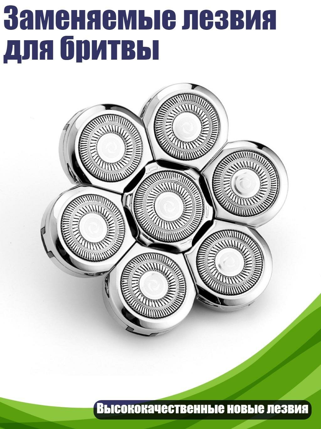 Заменяемые лезвия для бритвы, 7 голова