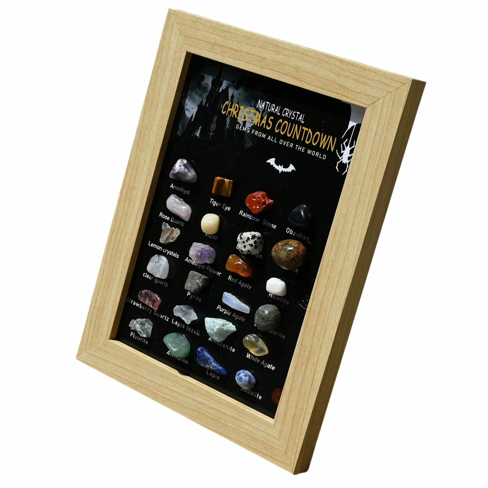 Декоративная картина с кристаллами 7 чакр для дома