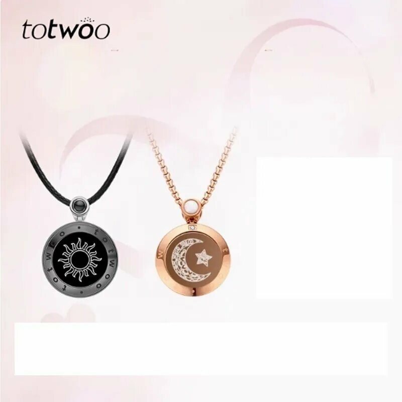 Парные подвески с вибрацией при касании ожерелье 1 пара Totwoo