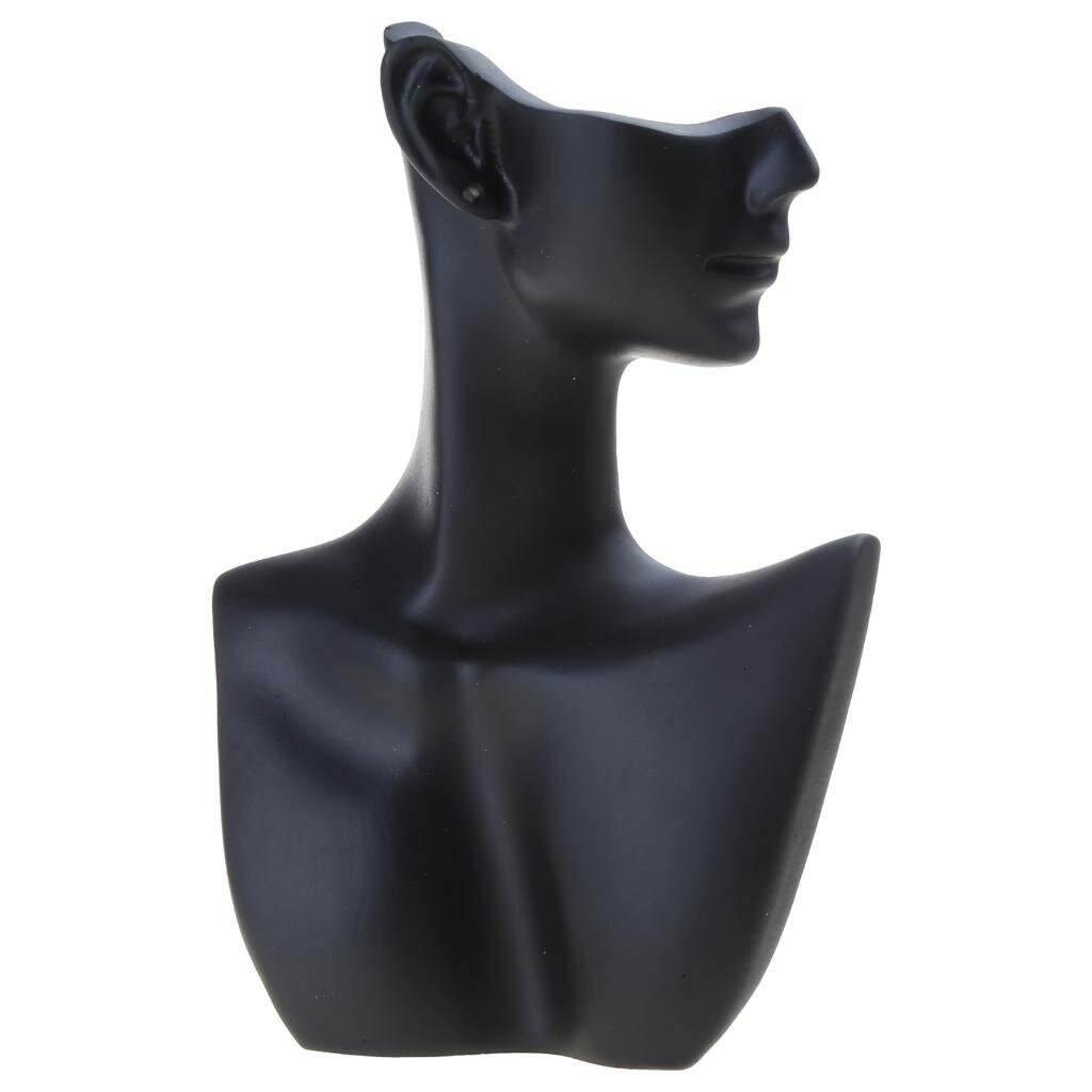 Стойка для ювелирных изделий в форме манекена, Черный - M