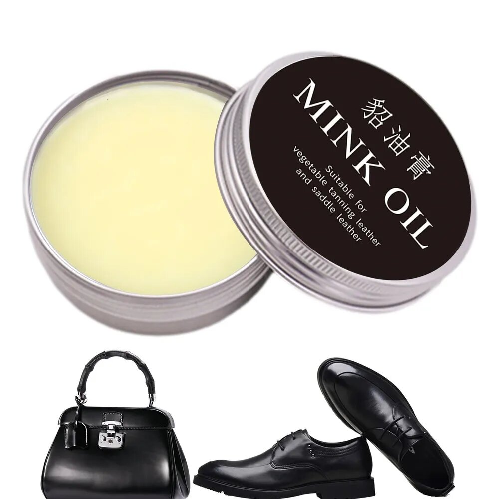 Жир для обуви / Норковый жир Mink Oil 100 г