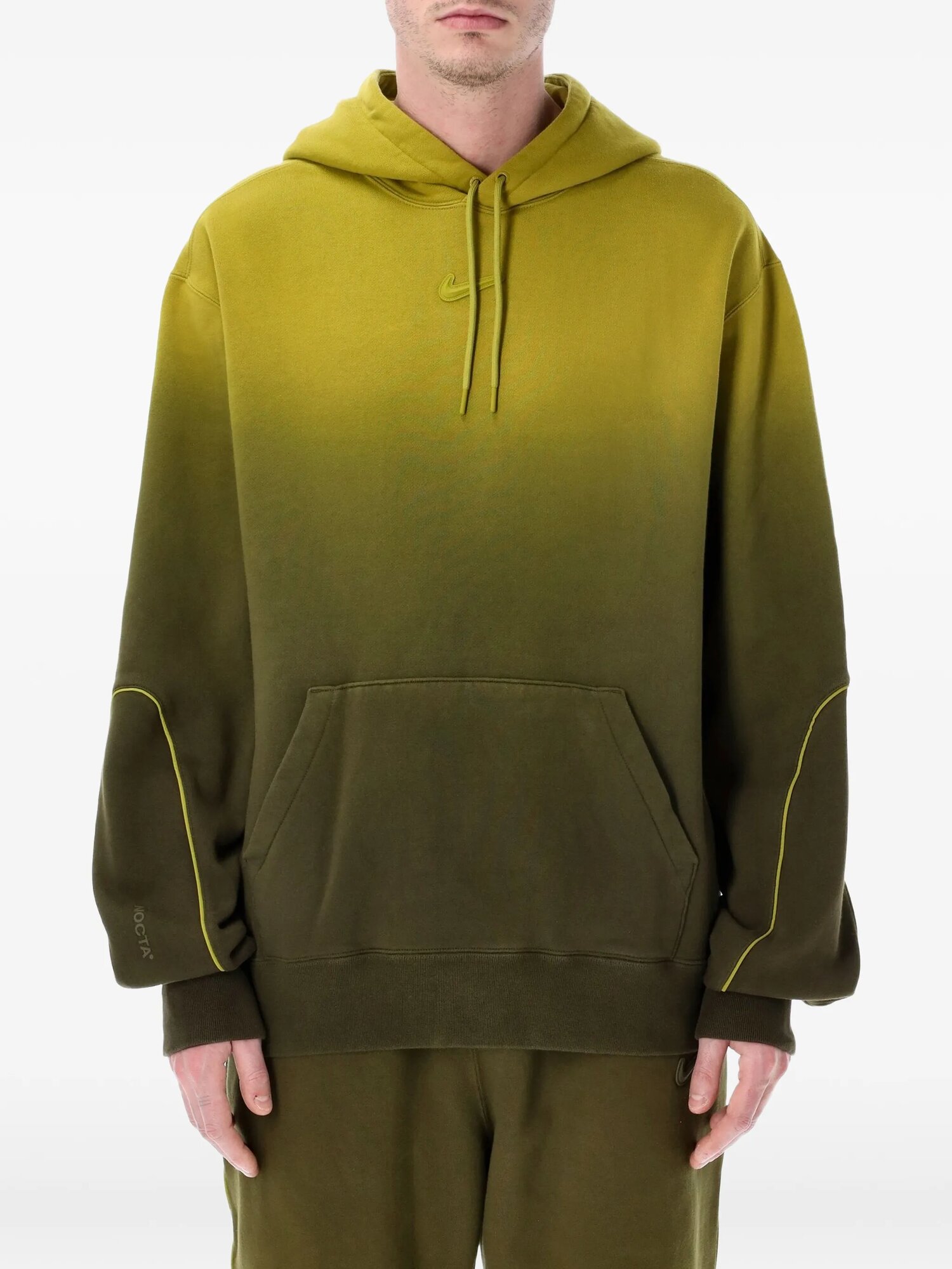 Худи NIKE, размер XS, , зеленый,