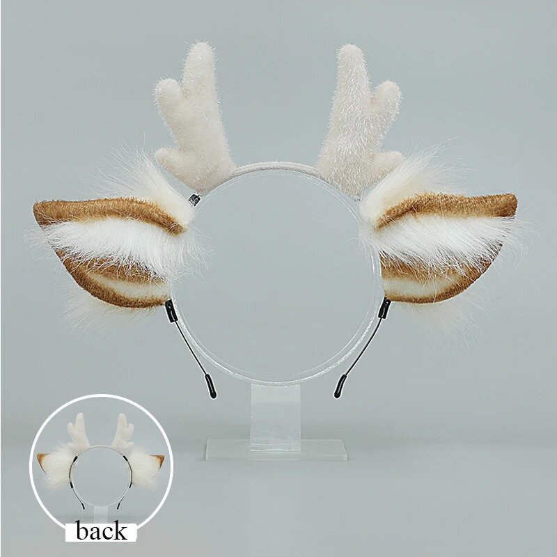 Plush Antler Headband SFG HOUSE