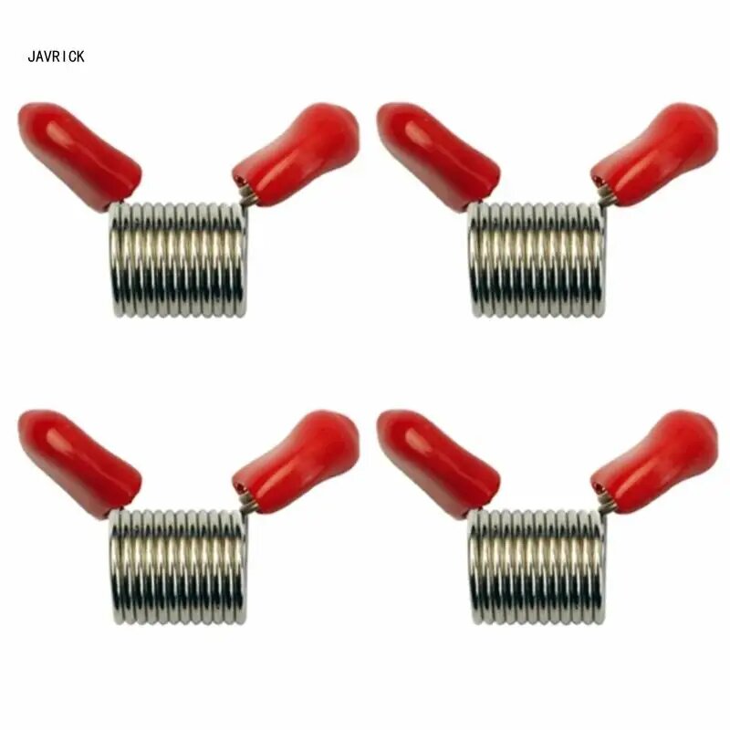 Стопоры для бусин JAVRICK, Красный, 8 шт.