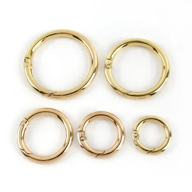Кольца-скобы 16mm LightGold