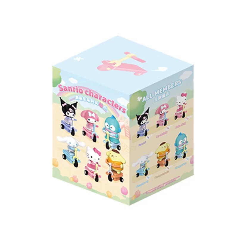 MINISO Sanrio Слепой Бокс Фигурка - Случайный Персонаж, Коллекционная Игрушка для Детей, Пластиковая Фигурка, Одна