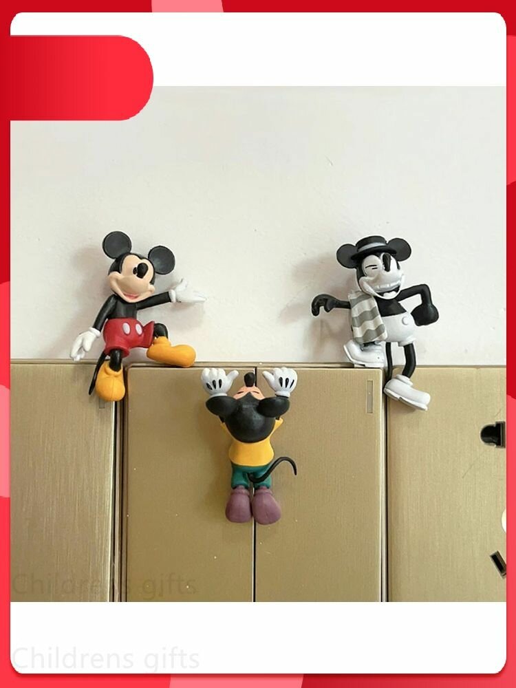 3 милых украшения ручной работы с Микки Маусом, модели из серии Mickey Miaomiao House