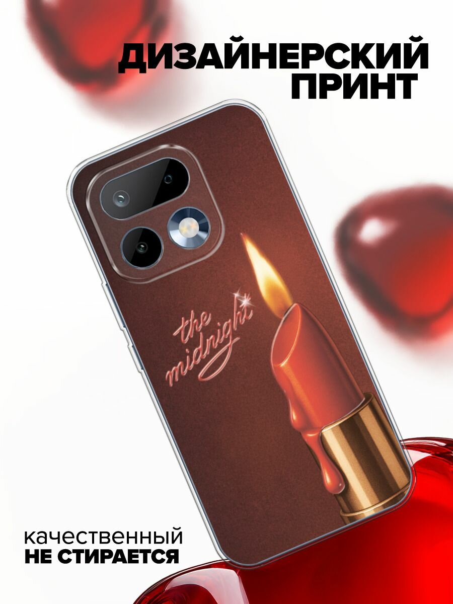 Силиконовый чехол на Realme 16 Pro / Реалми 16 Про с принтом The midnight 3 — фото 1