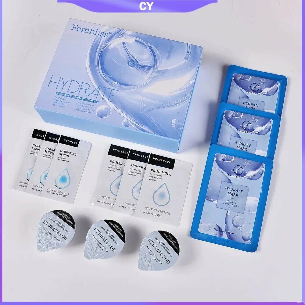 Капсулы КИТ HYDRATE для аппаратной карбокситерапии / Набор 6 шт укрепляют и омолаживают кожу