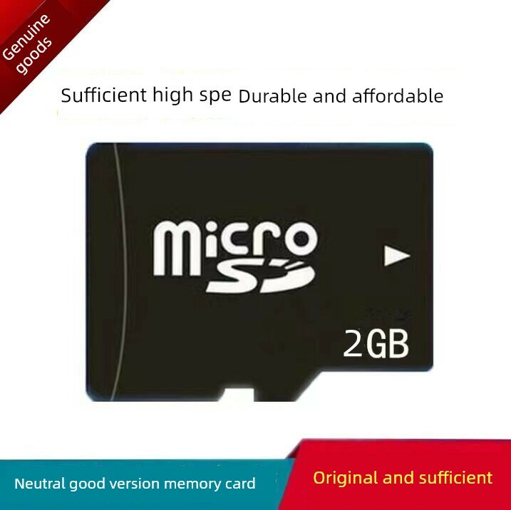 2 ГБ Micro SD TF карта для мобильных телефонов и планшетов, универсальная совместимость, высокая скорость класса 10,