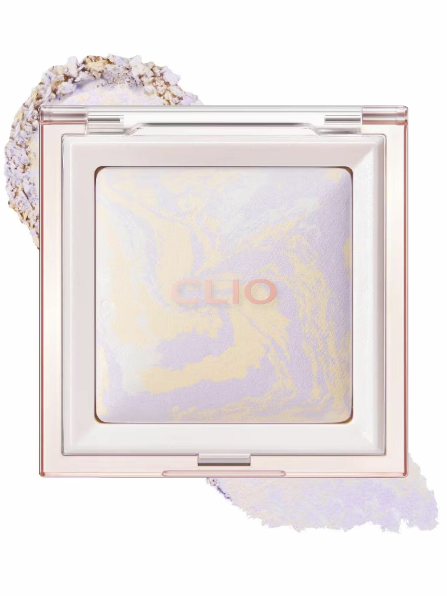 CLIO Фиксирующая пудра для лица с эффектом сияния Light Setting Powder (01 Lavender Wave)