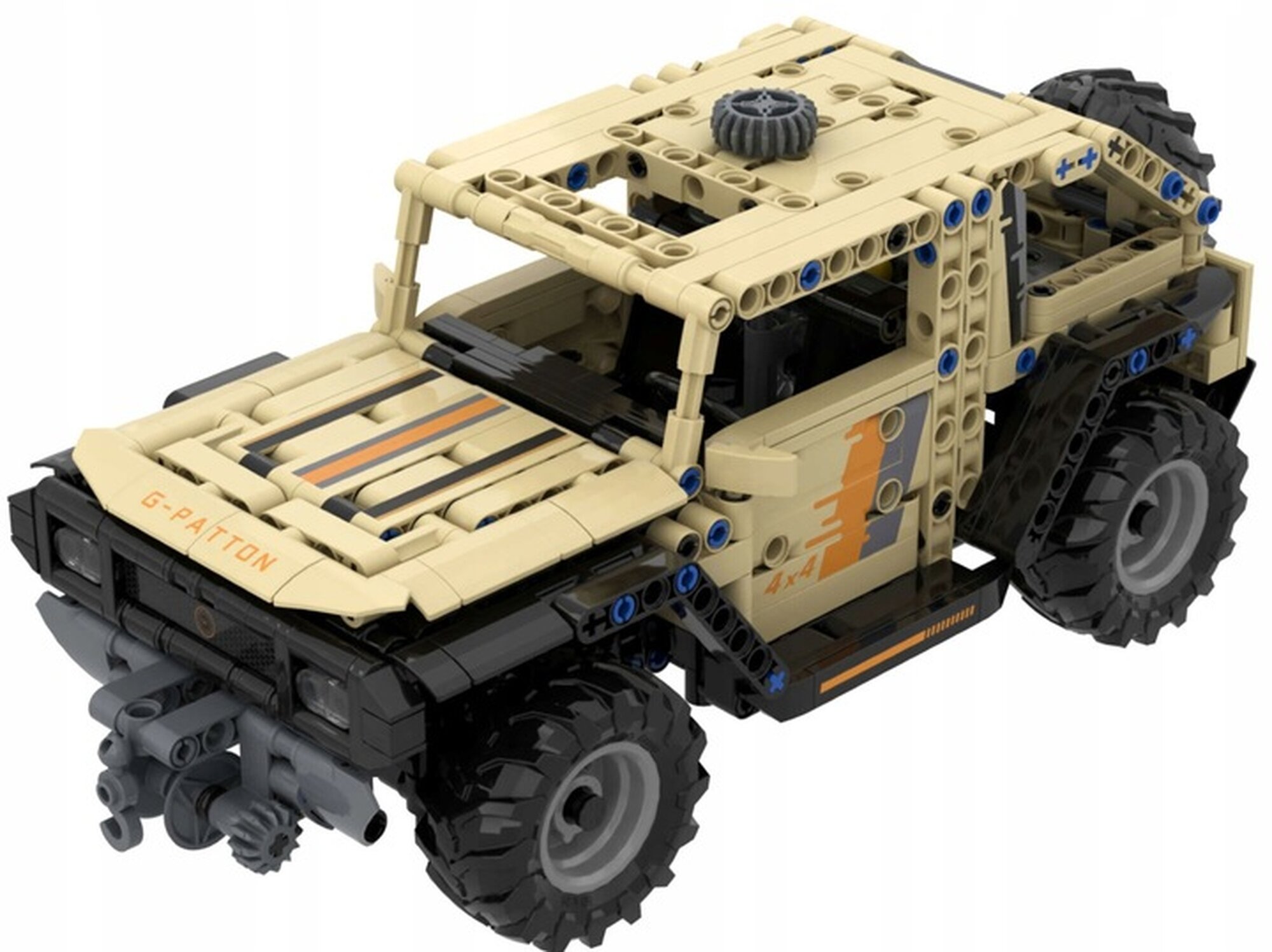 Конструктор Pantasy - Набор для сборки Pantasy G-Patton XT, 694 эл. - 86703