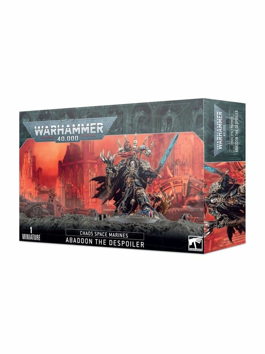Миниатюры : Chaos Space Marines Abaddon The Despoiler