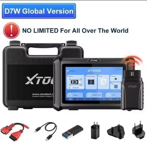XTOOL D7W Global OBD2 Сканер Автомобильный Диагност