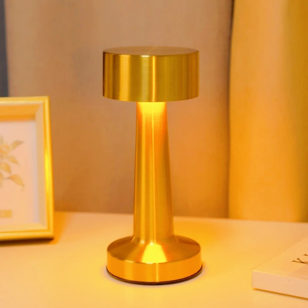 Настольная лампа USB Gold