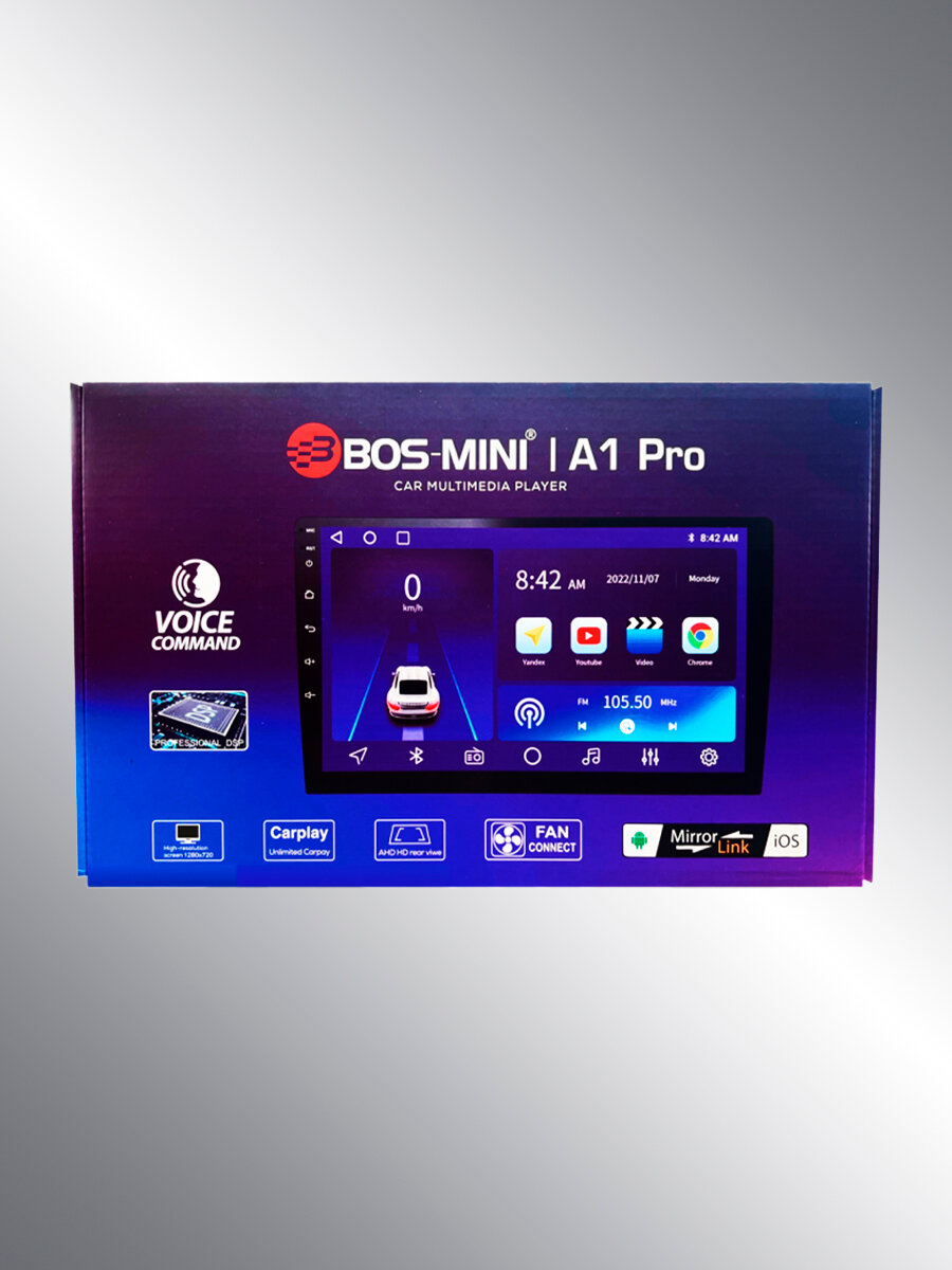 Магнитола для автомобиля BOS mini A1 pro