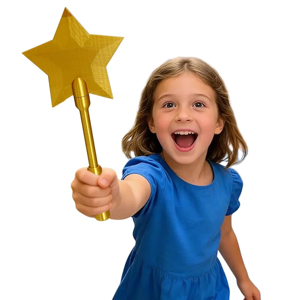 Волшебная палочка для бесконтактной оплаты со звёздочкой и скрытым слотом для карт