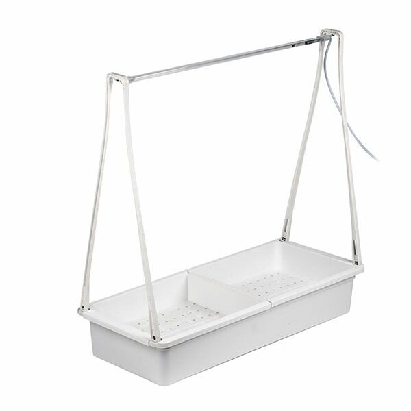 Фитосветильник 10W UL-00011344 ULT-P54N-10W-SPSB WHITE с подставкой «Минисад». спектр для рассады и цветения IP65