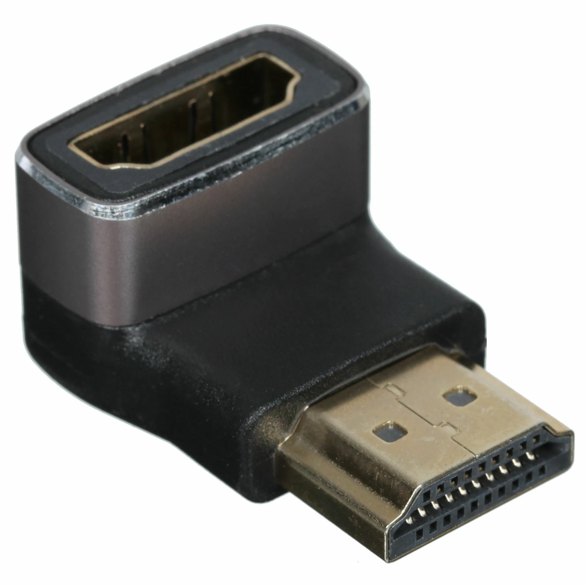 Переходник DEXP HDMI (M) - HDMI (F) угловой D21ANG