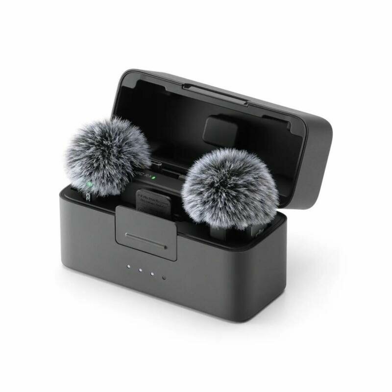 Беспроводной Микрофон DJI Mic Mini (2 TX + 1 RX + Charging Case), черный
