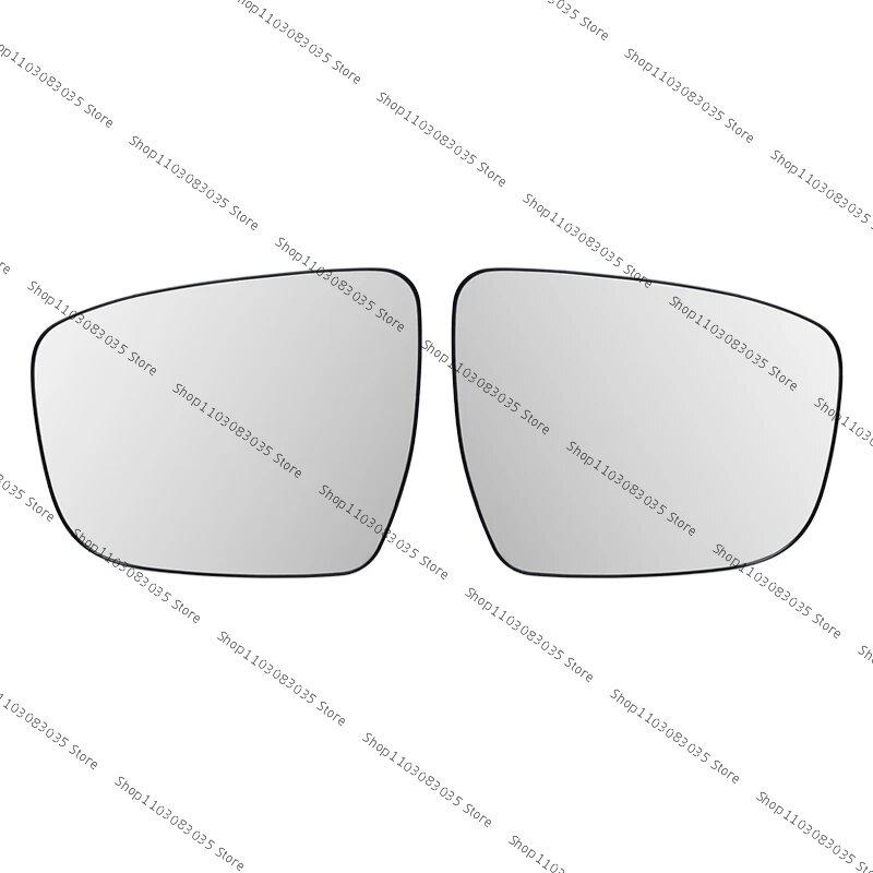 Для Nissan Qashqai J11 2014 2015 2016 2017 2018 с подогревом автоматическое выпуклое дверное 1 Pair