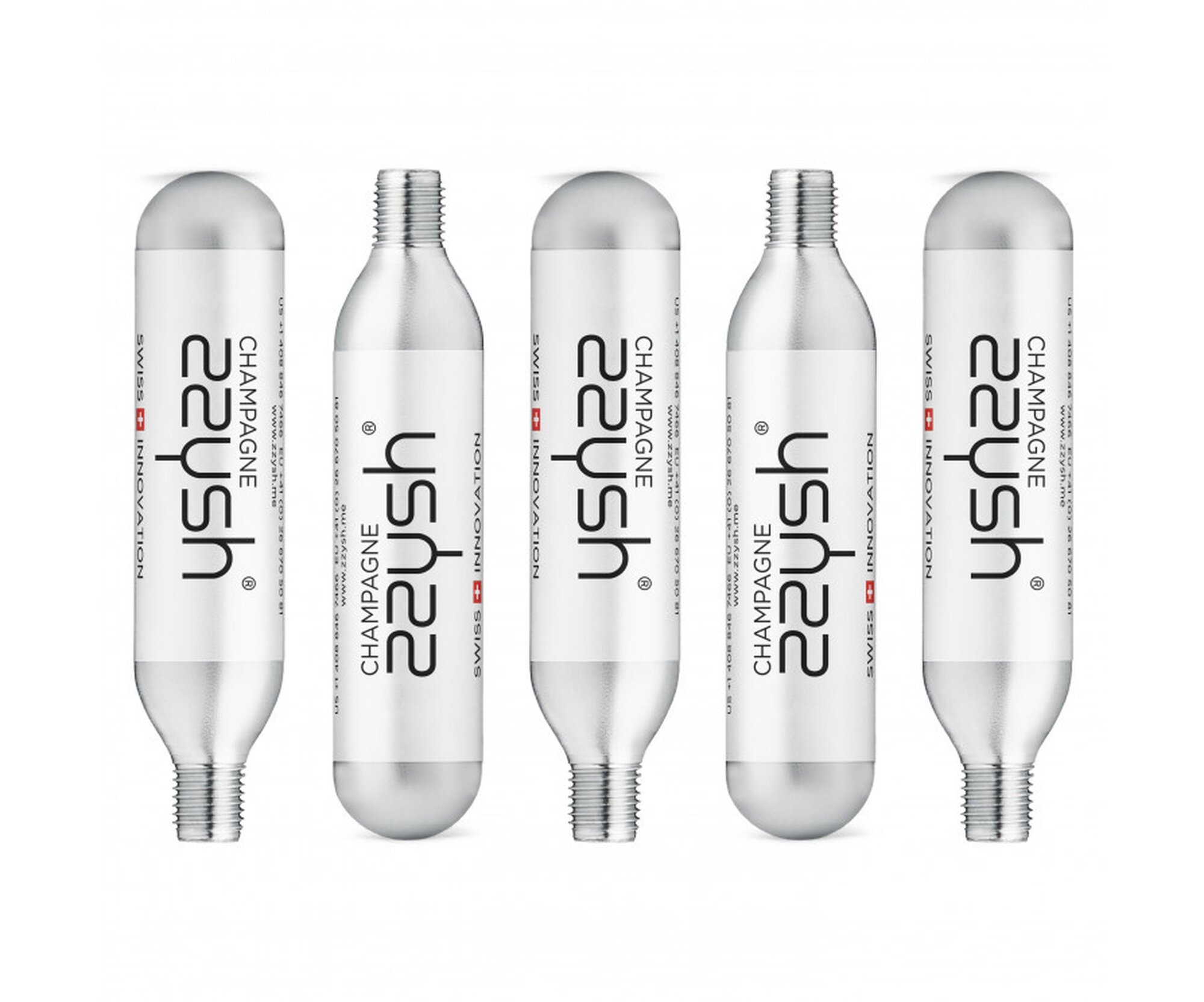 Набор картриджеи для сохранения шампанских и игристых вин Zzysh (5 шт.), V9085