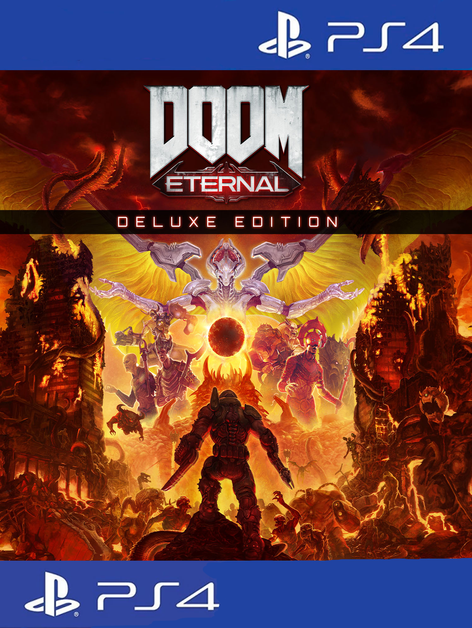 Игра DOOM Eternal Deluxe Edition , цифровая версия, PlayStation 4, Русская озвучка