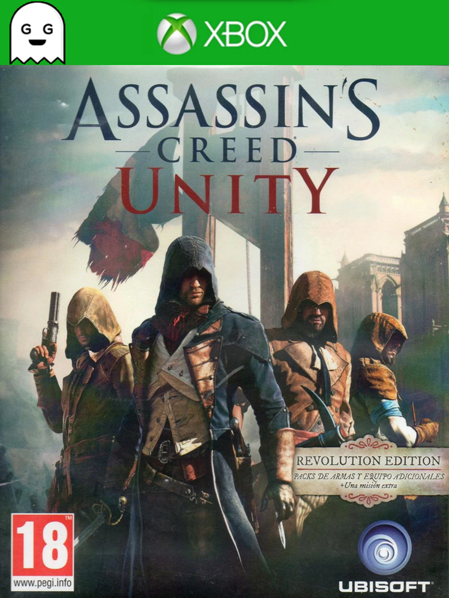 Игра Assassins Creed UNITY, цифровой ключ для Xbox One/Series X|S, русская озвучка, Аргентина