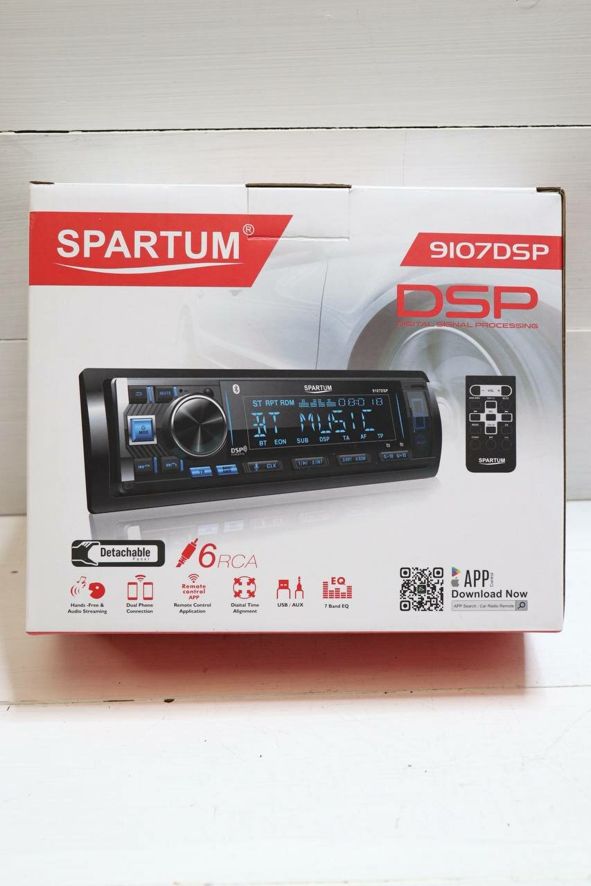 Автомобильная магнитола 9107DSP с Bluetooth и DSP