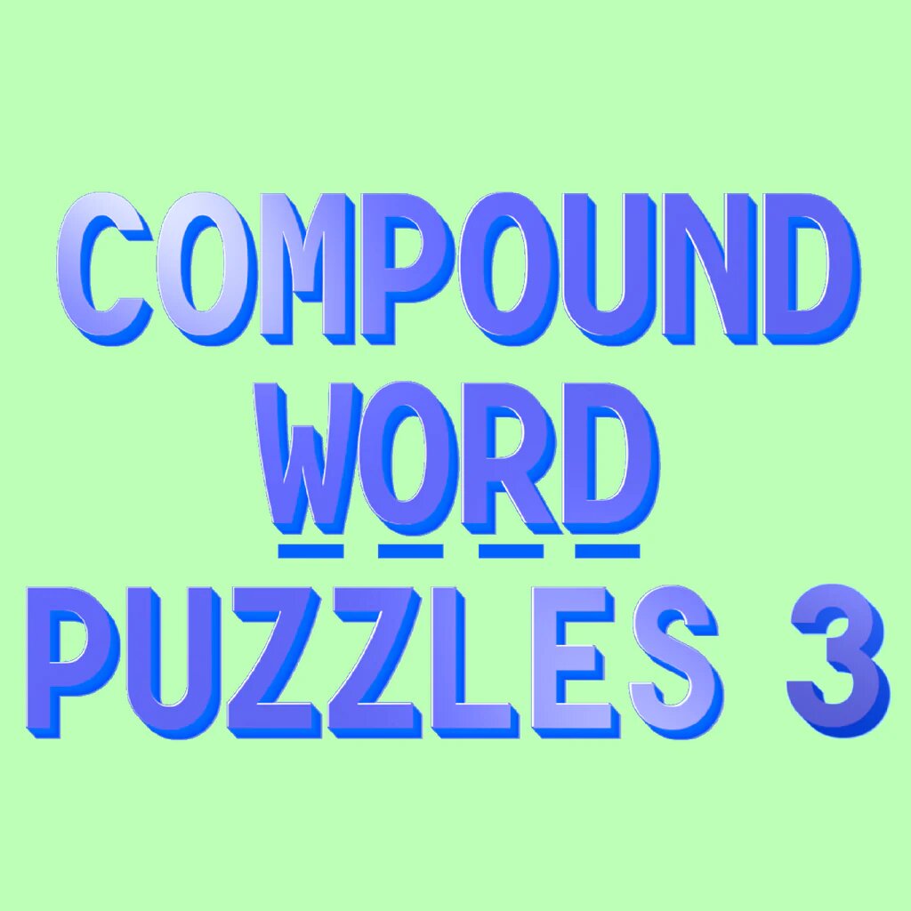 Игра Compound Word Puzzles 3, цифровое издание PlayStation 4, регион Турция / код пополнения баланса