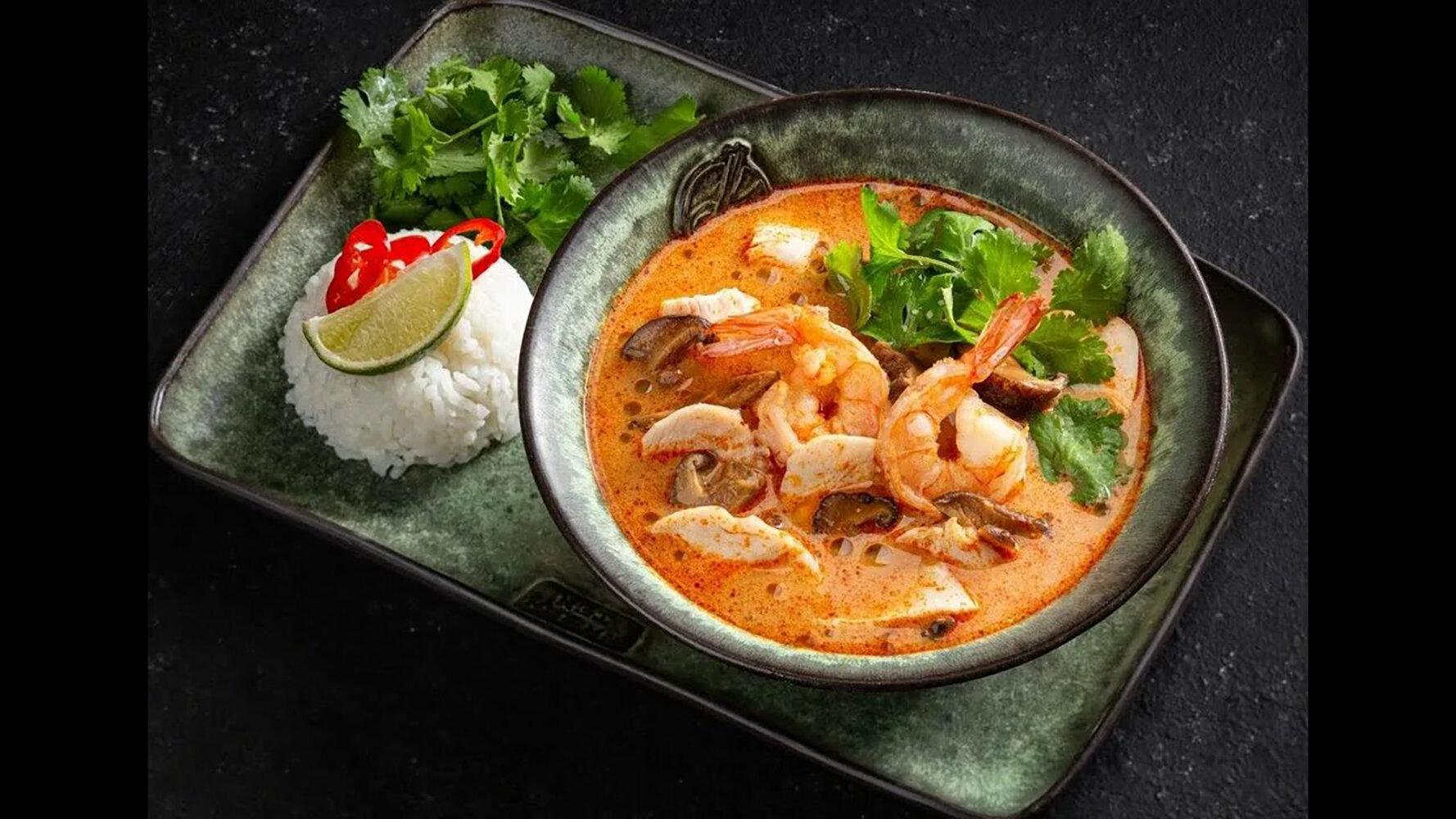 Основа для супа Том Ям с кокосовым молоком, Roi Thai, Таиланд, 250 мл