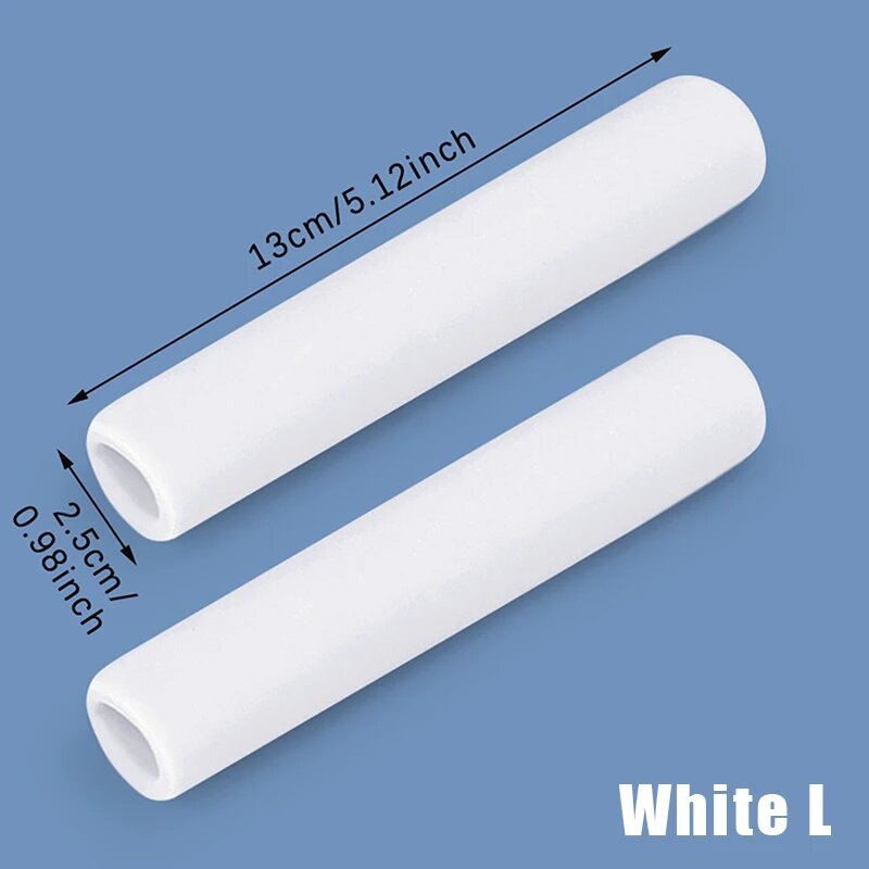 Силиконовые подушечки для пальцев ног White L