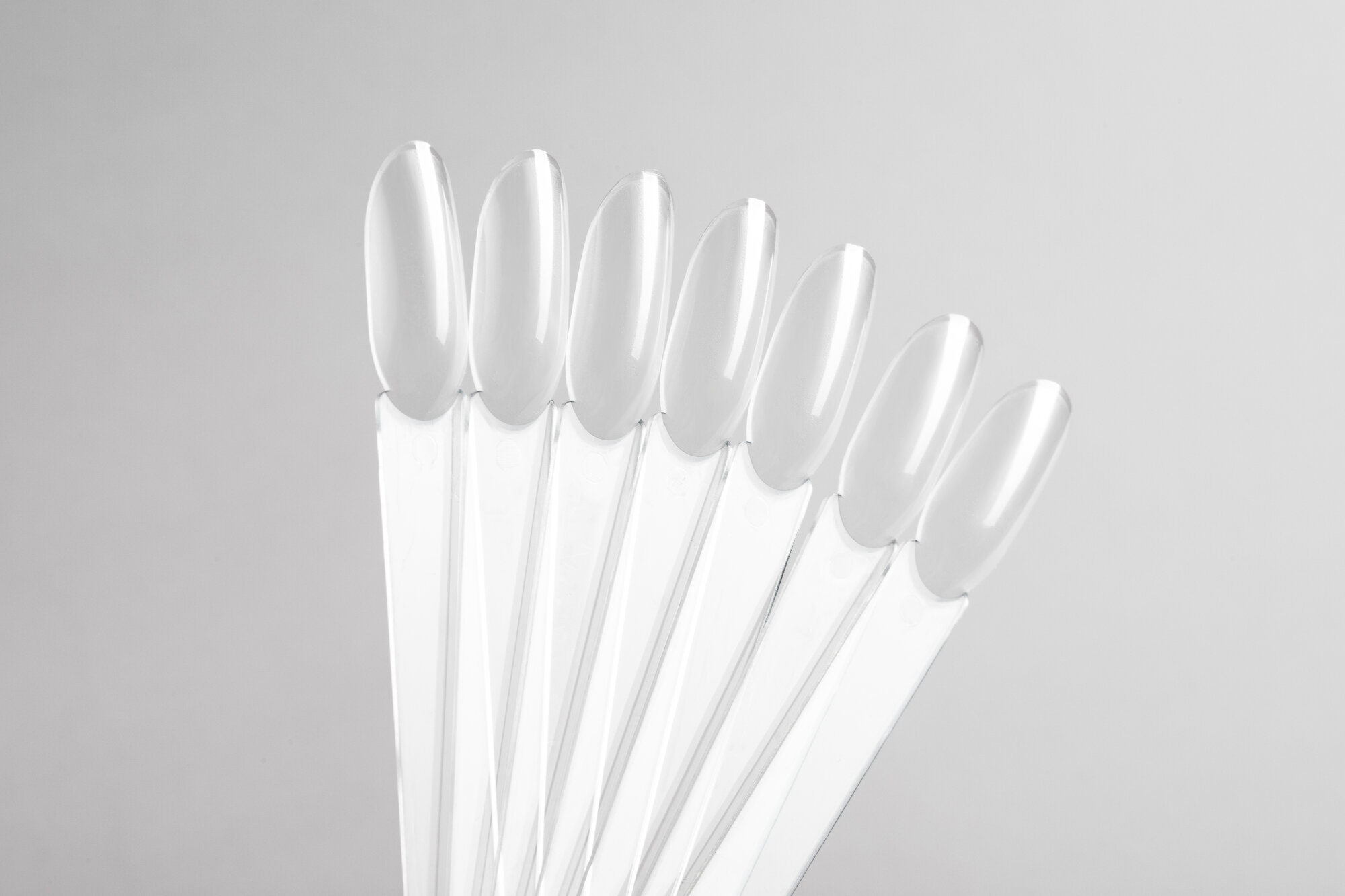 Типсы Monami «Миндаль» Professional, прозрачные, веерный формат, 50 штук