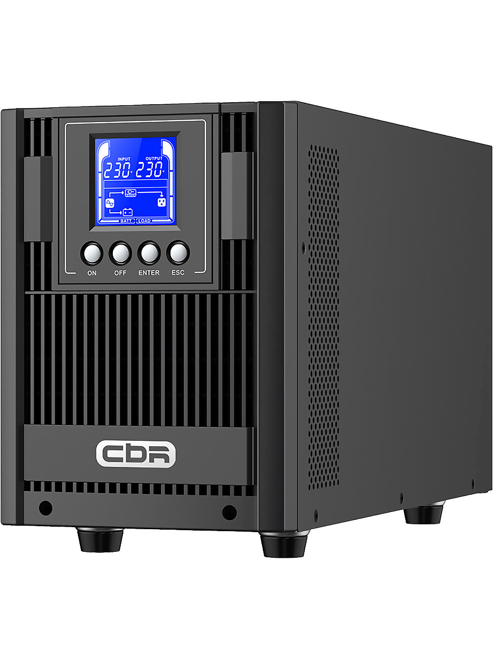 Источник бесперебойного питания CBR ESN-2KT-4F-LCHERSC 220В 50/60Гц 2000Вт