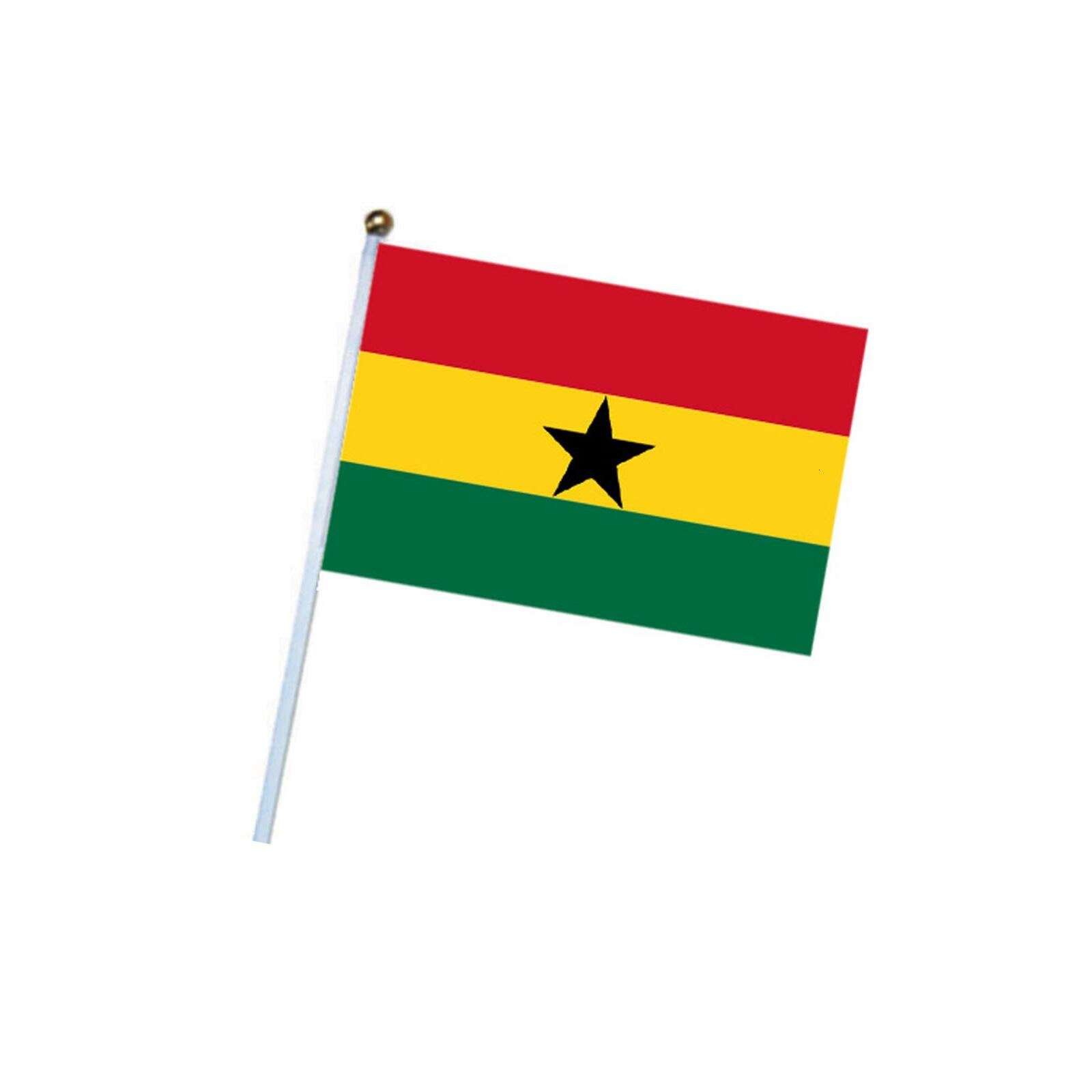 Флаг ручной работы 50peeces для фанатов футбола и футбола приветствует празднование свинга, - Гана 30