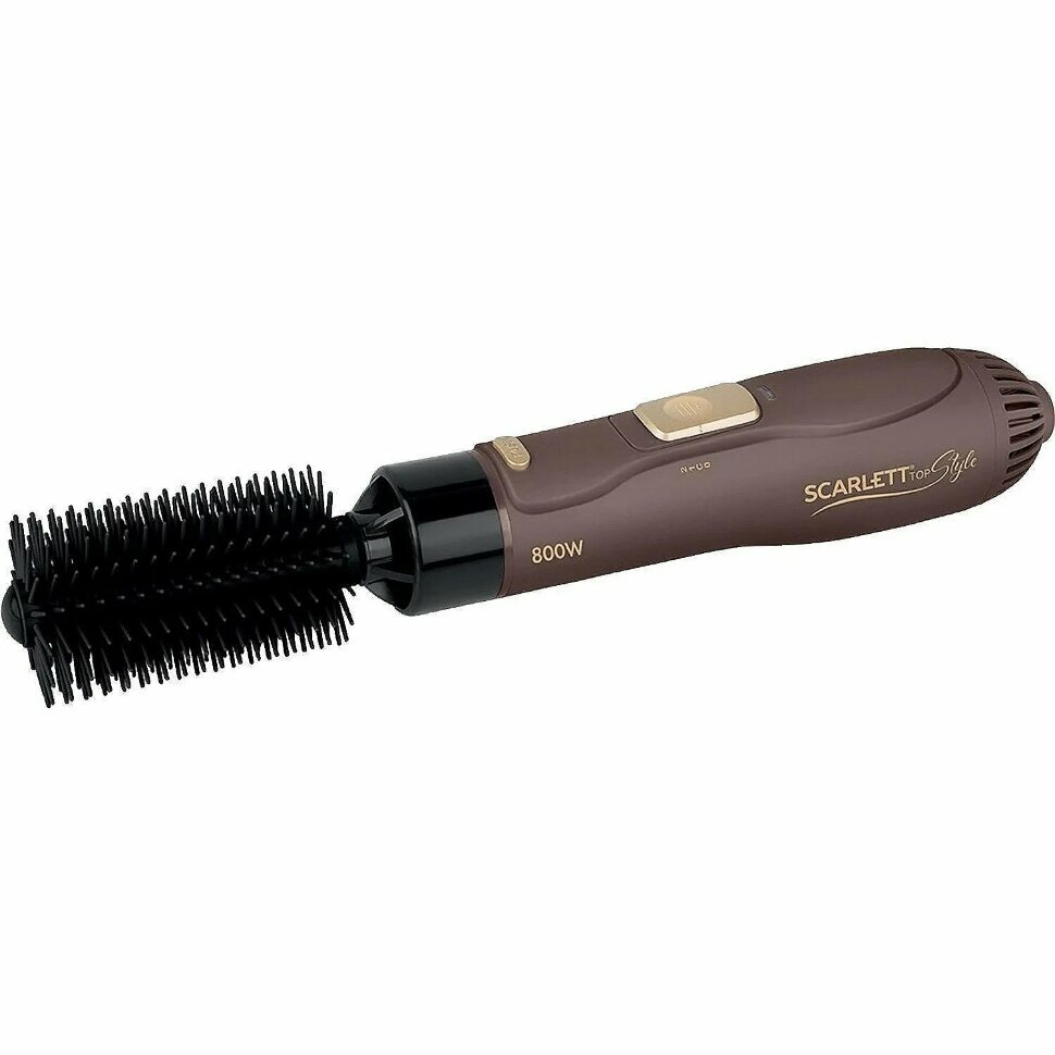 Фен-щетка Scarlett Top Style SC-HAS73I08 (800 Вт, Мокко с золотом), 2464607