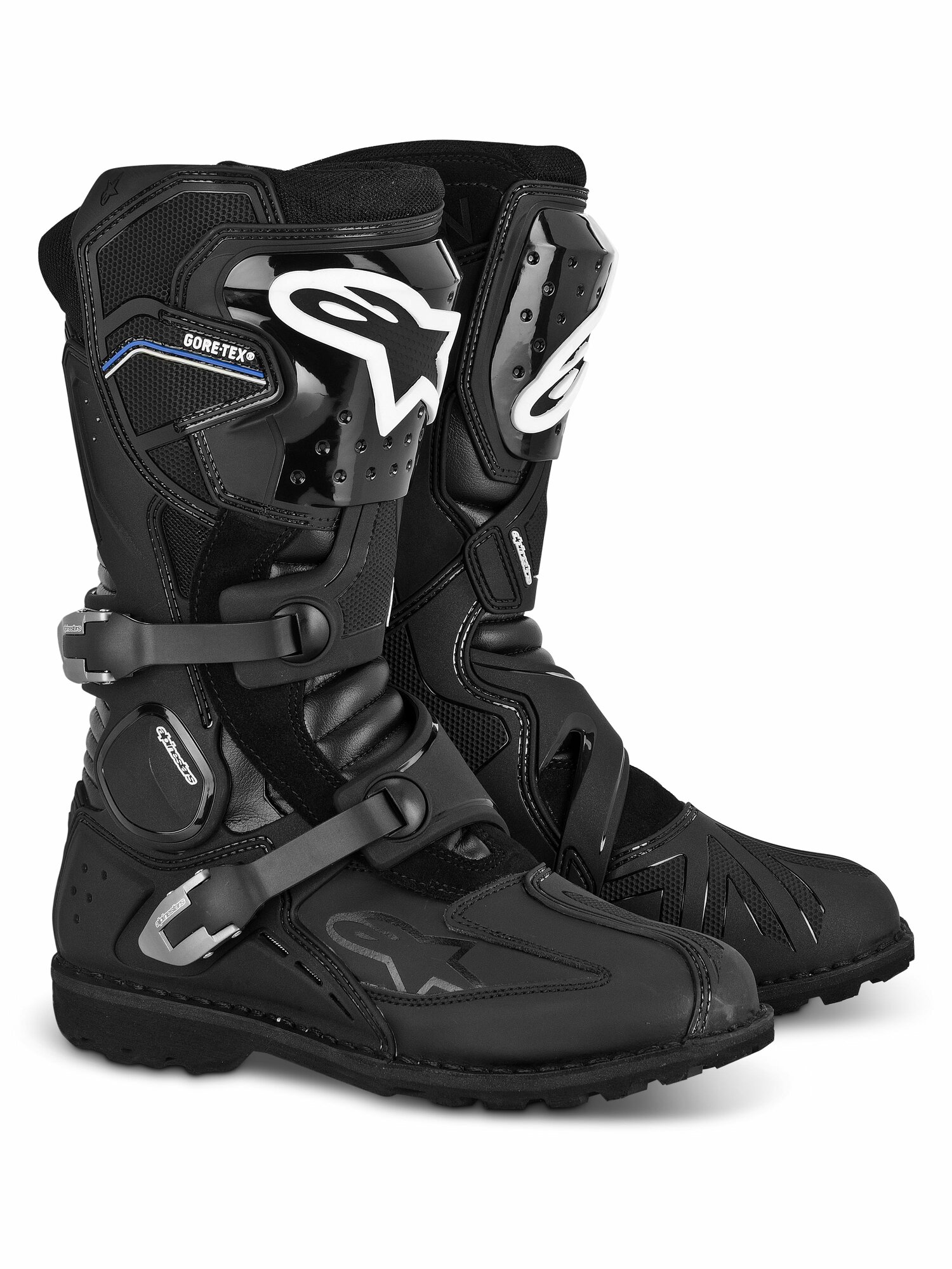 Мотоботы Мужские Туристические Alpinestars Toucan Gore-Tex Boots Black, 43