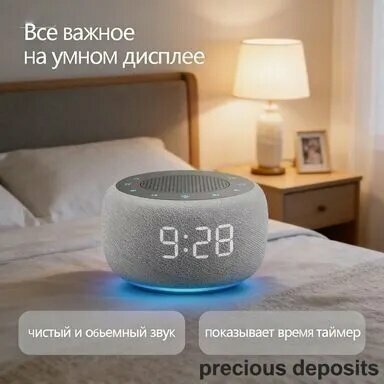 Умный динамик, черный